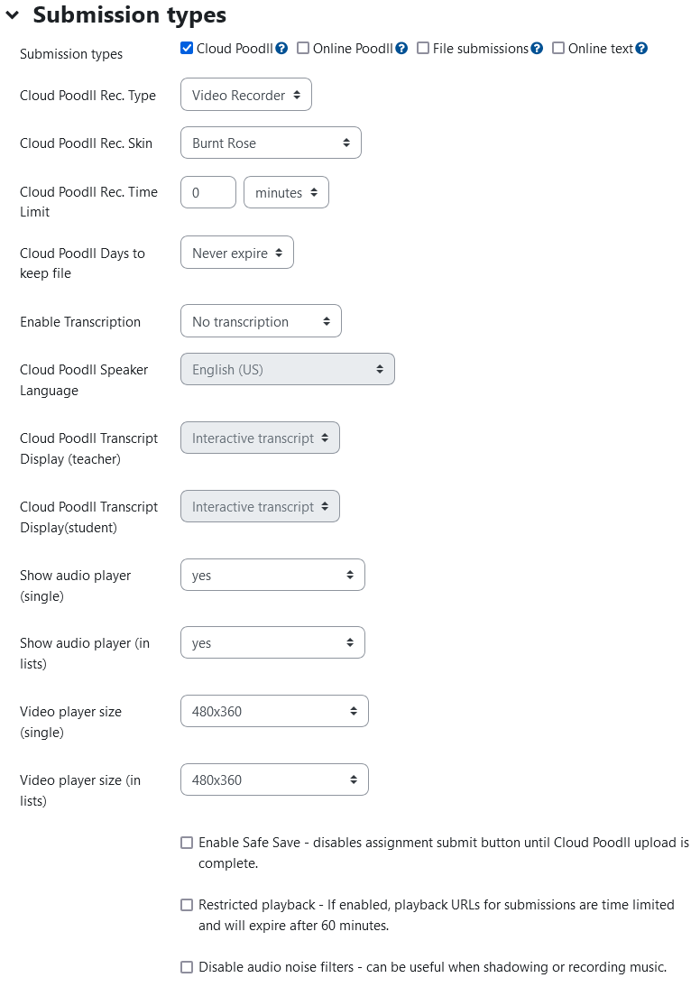 Assignments - Moodle Help