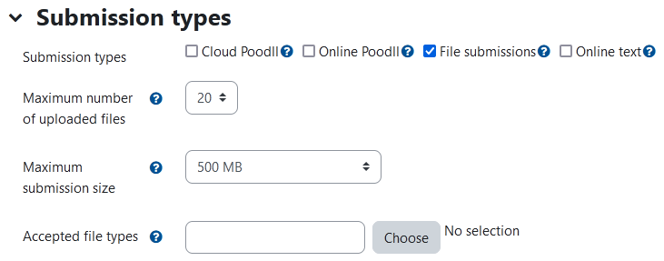 Assignments - Moodle Help